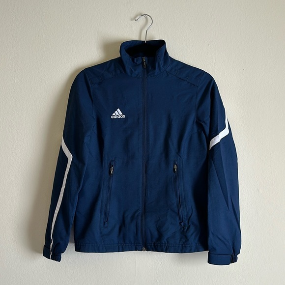 adidas | Jackets & Coats | Adidas Blue Jacket | Poshmark